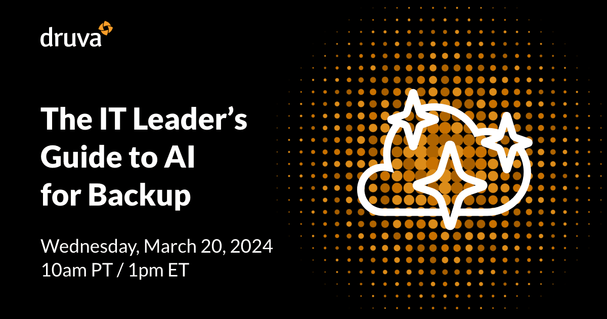 Druva | The CIO’s Guide to Practical Ransomware Protection