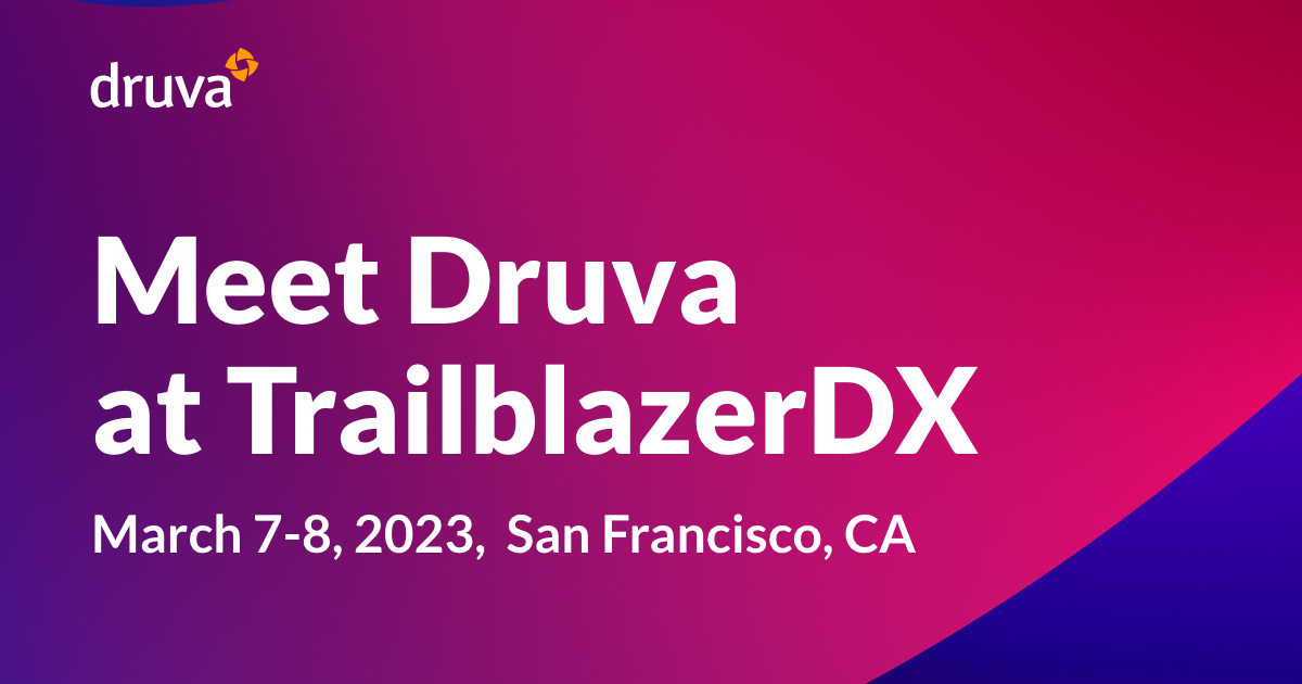Meet Druva at TrailblazerDX